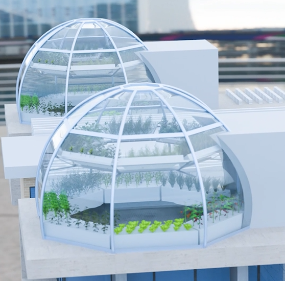 Self-Sustaining Urban Farming Indoor Farms | Biodome